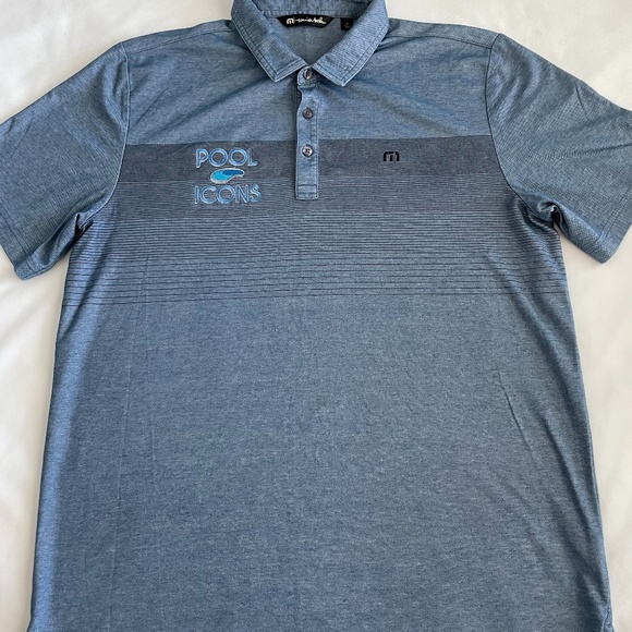 Travis Mathew | Shirts | Travis Mathew Mens Golf Polo Shirt Pool Icons ...